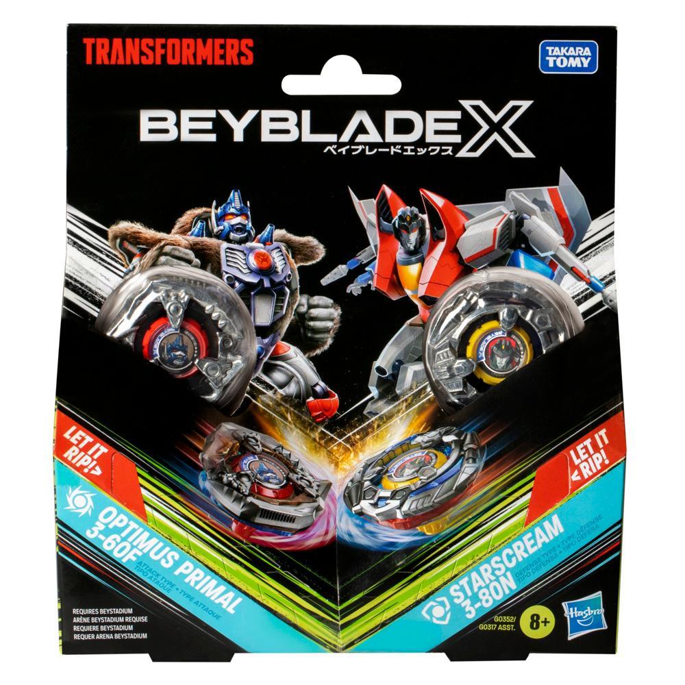 Beyblade X Transformers Optimus Prime vs. Starscream – Toys R Us Australia