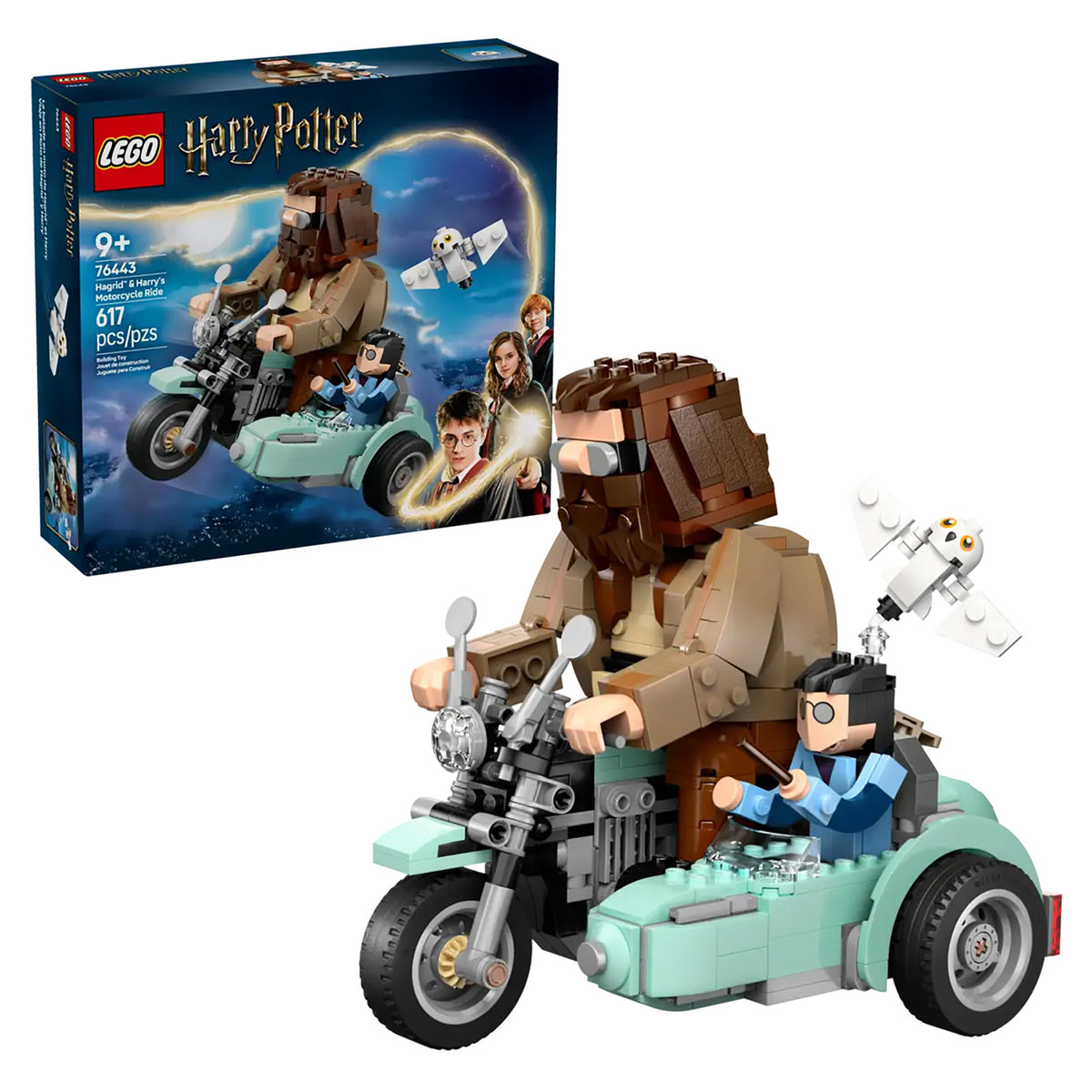 LEGO Harry Potter Hagrid & Harry's Motorcycle Ride 76443 – Toys R Us ...