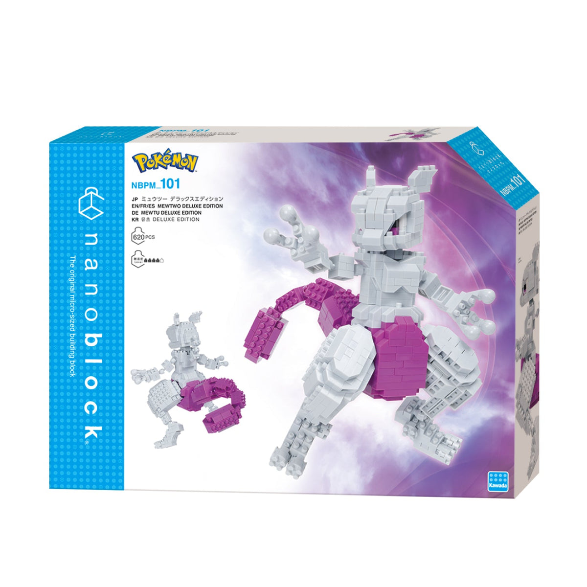 Nanoblock Pokemon Deluxe Mewtwo Building Set – Toys R Us Australia