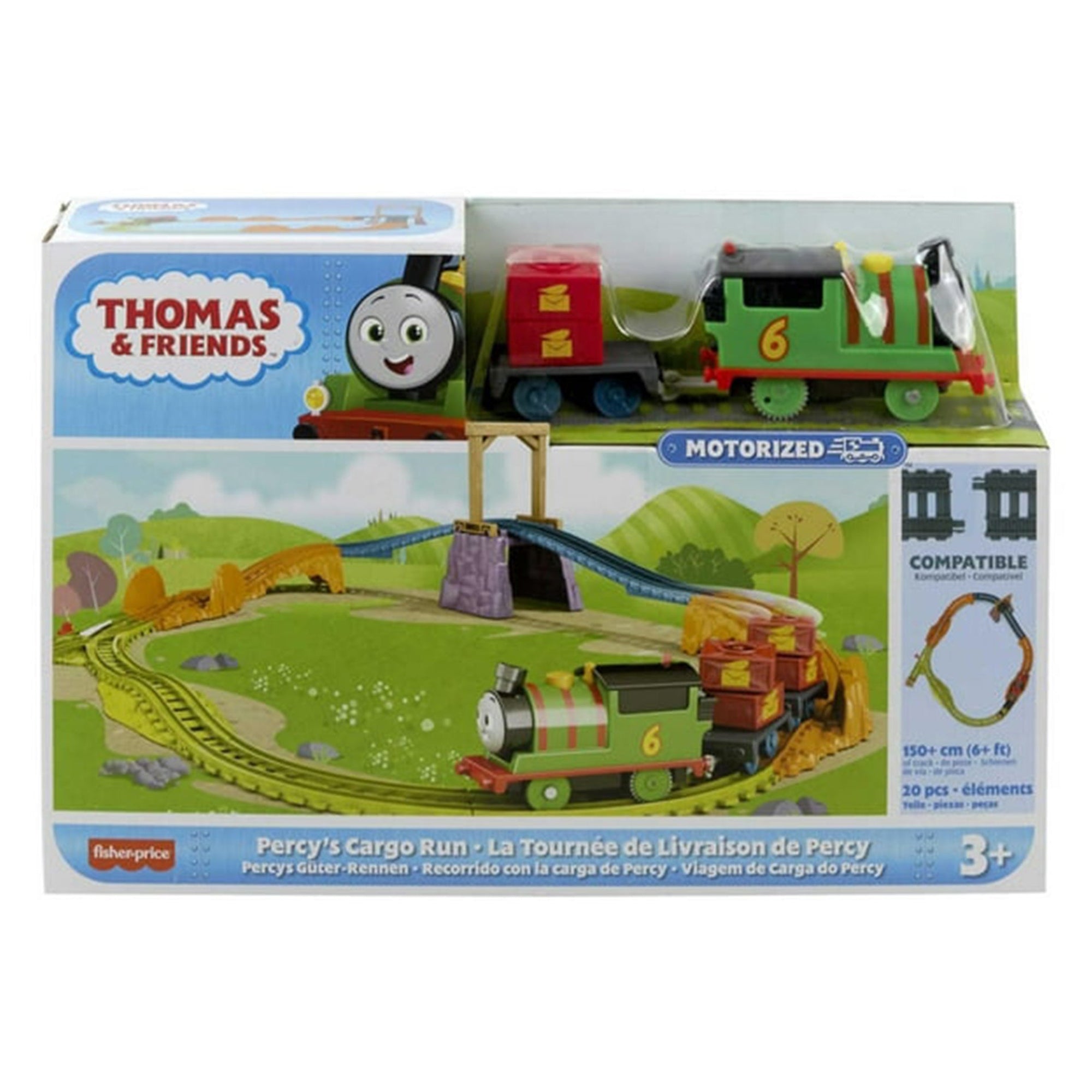 Thomas & Friends AEG Motorized Track Set Percy's Cargo Run – Toys"R"Us ...