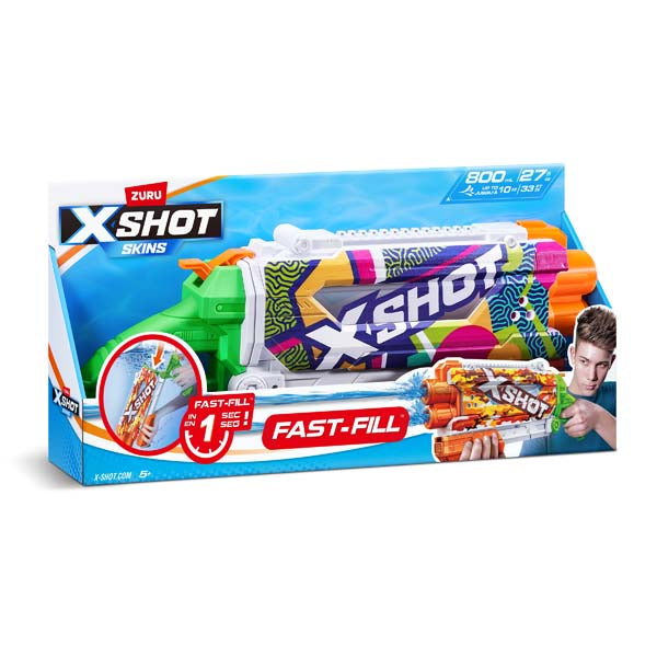X-SHOT Fast Fill Skins Pump Action - Ripple – Toys"R"Us Australia