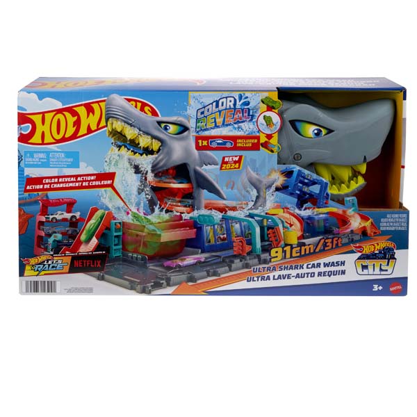 Hot Wheels City Ultra Shark Car Wash – Toys"R"Us Australia