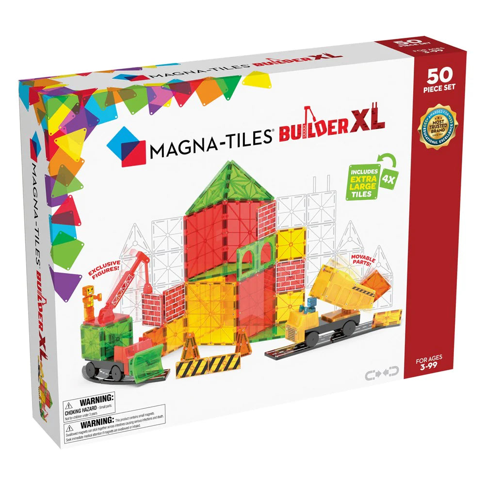 Magna Tiles Builder XL - 50 Piece Set – Toys R Us Australia