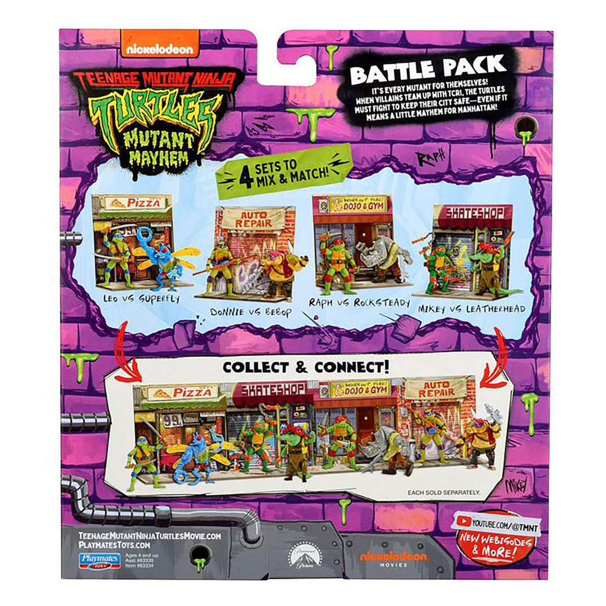 Teenage Mutant Ninja Turtles Mayhem (Good Vs. Bad) - Leo VS Superfly ...