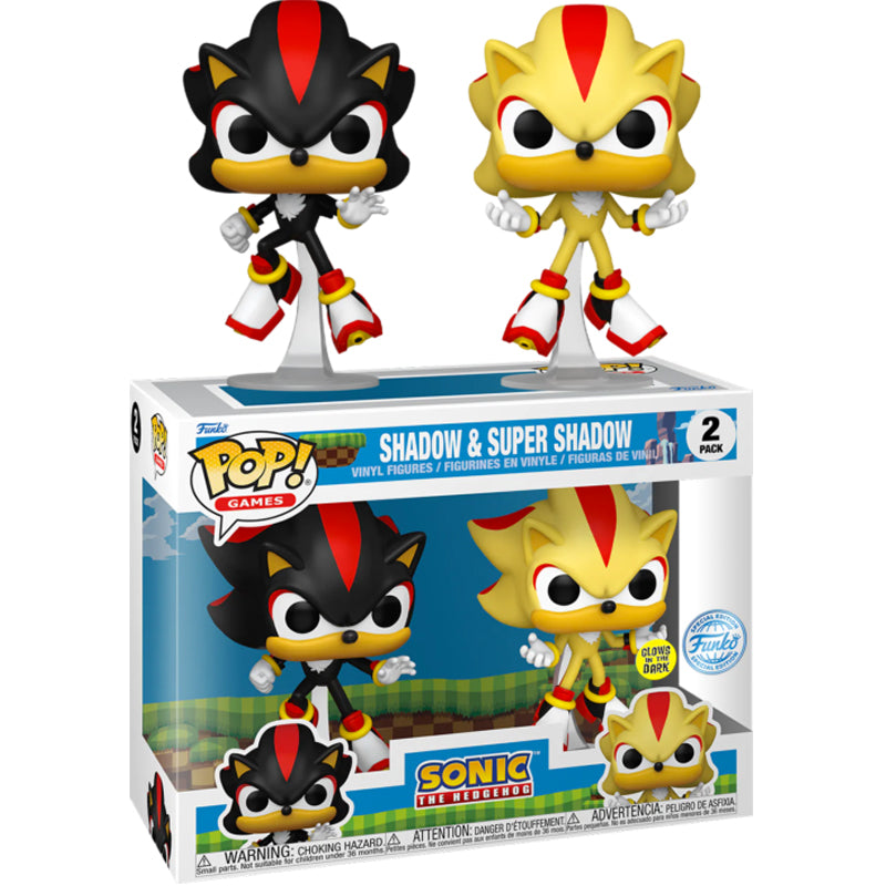 Funko Sonic Shadow Super Shadow Pop 2pk | ToysRUs Australia – Toys R Us ...