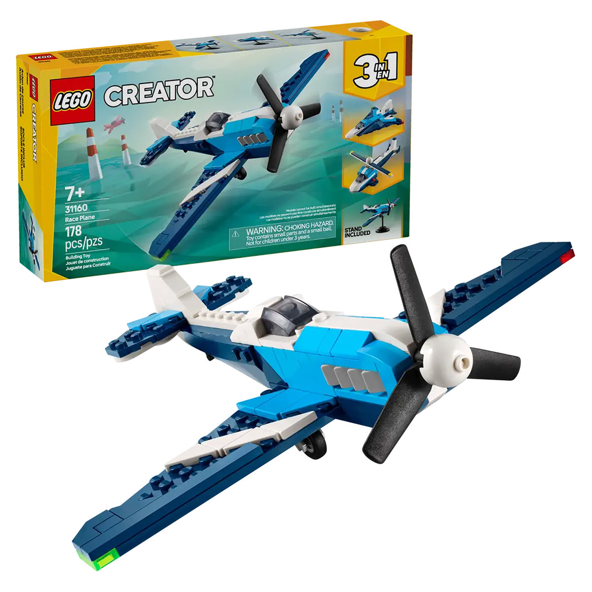 LEGO Creator Aircraft Race Plane 31160 – Toys R Us Australia
